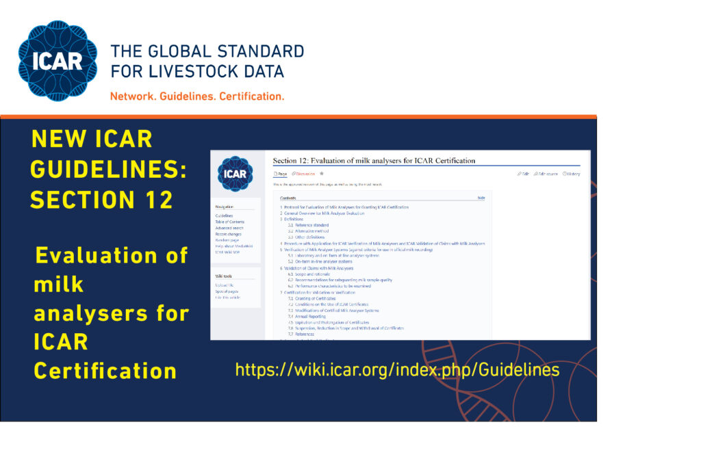 ICAR – The Global Standard for Livestock Data